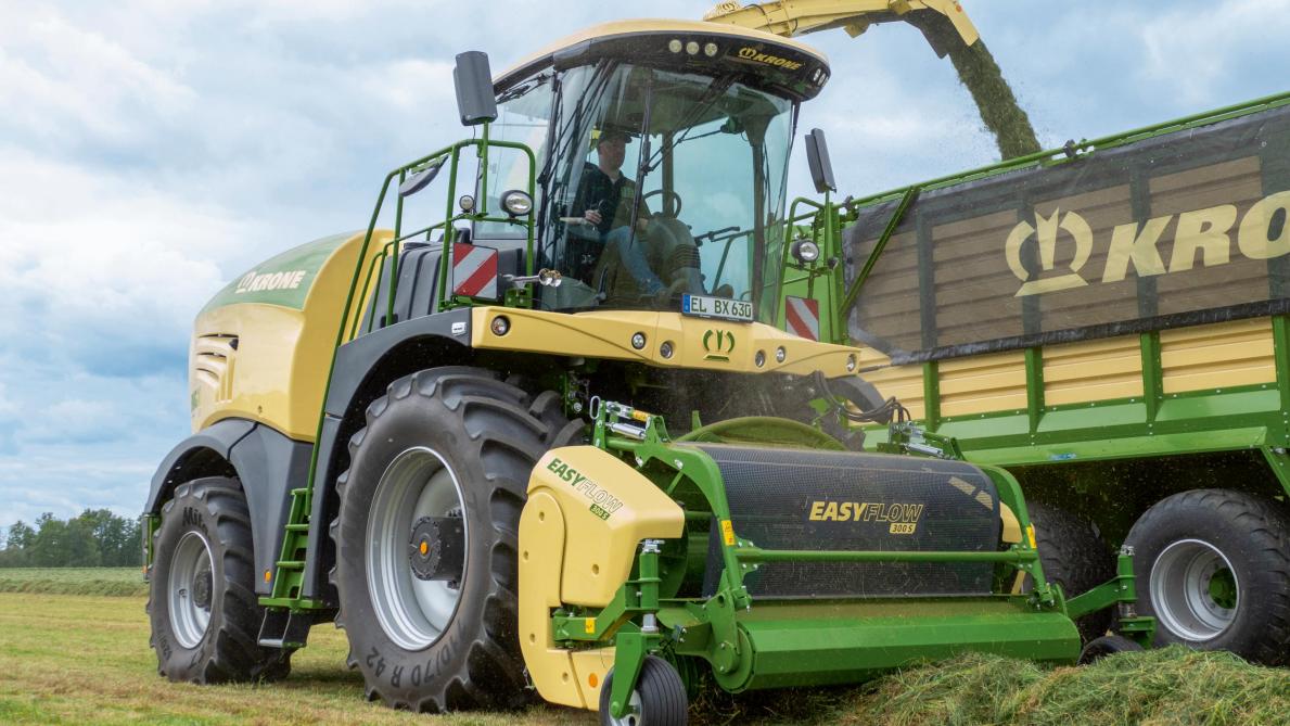 Récolte des pailles et fourrages: de «Big» nouveautés chez Krone ...