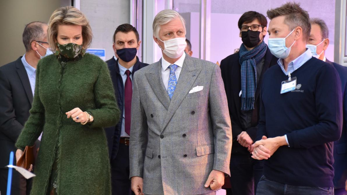 Visite royale au Centre d’Innovation de SESVanderhave - SillonBelge.be